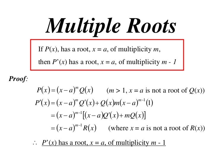 X2 T02 01 multiple roots