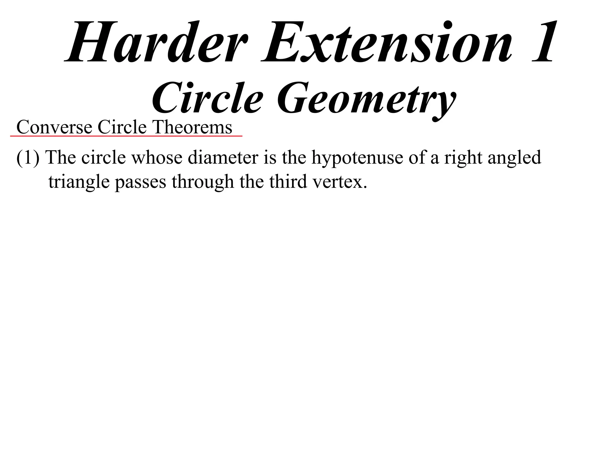 X2 T08 01 circle geometry | PPT