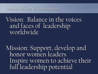 C:\fakepath\york athena pp | PPT