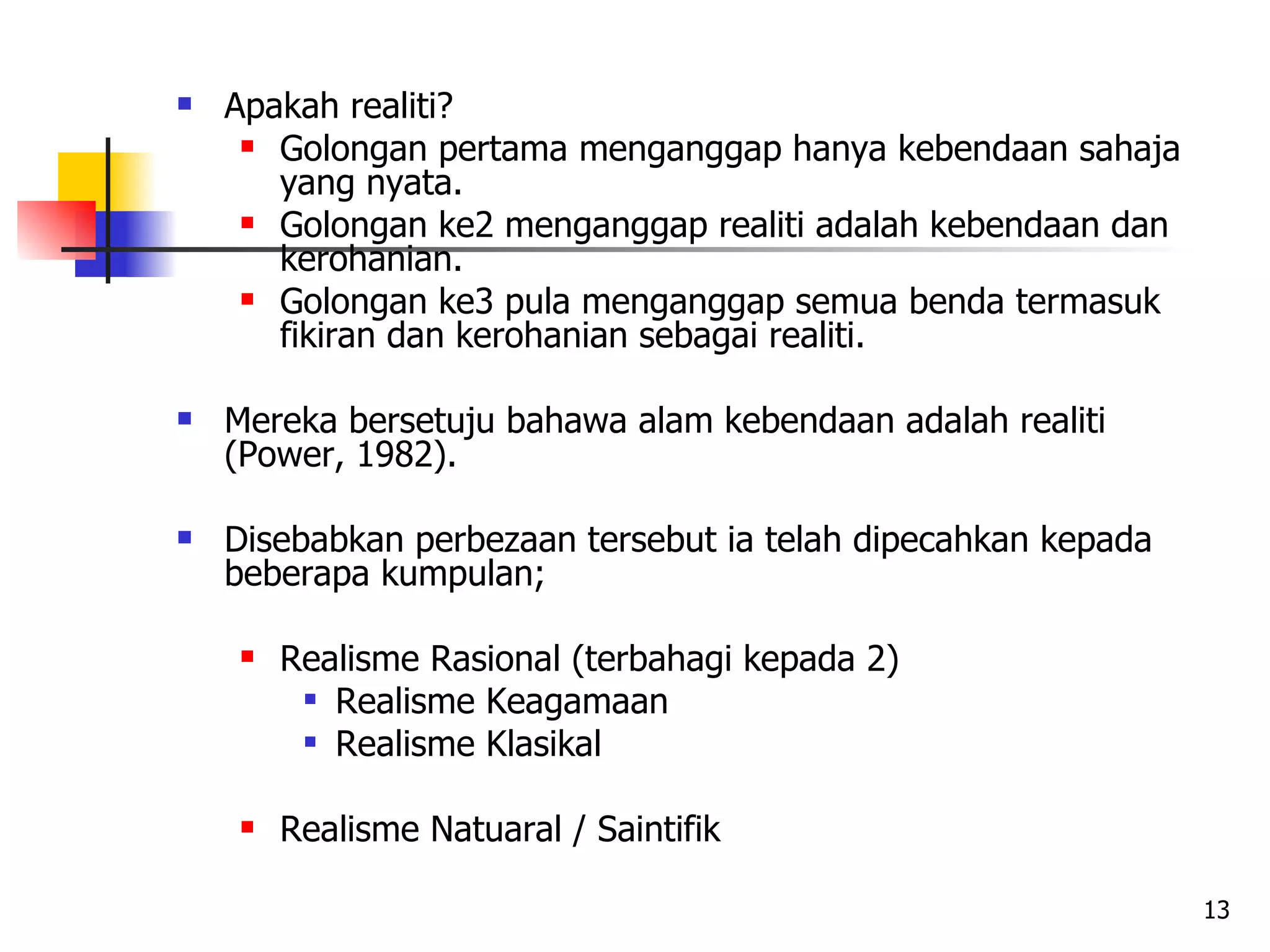 (C) falsafah tradisional & moden | PPT