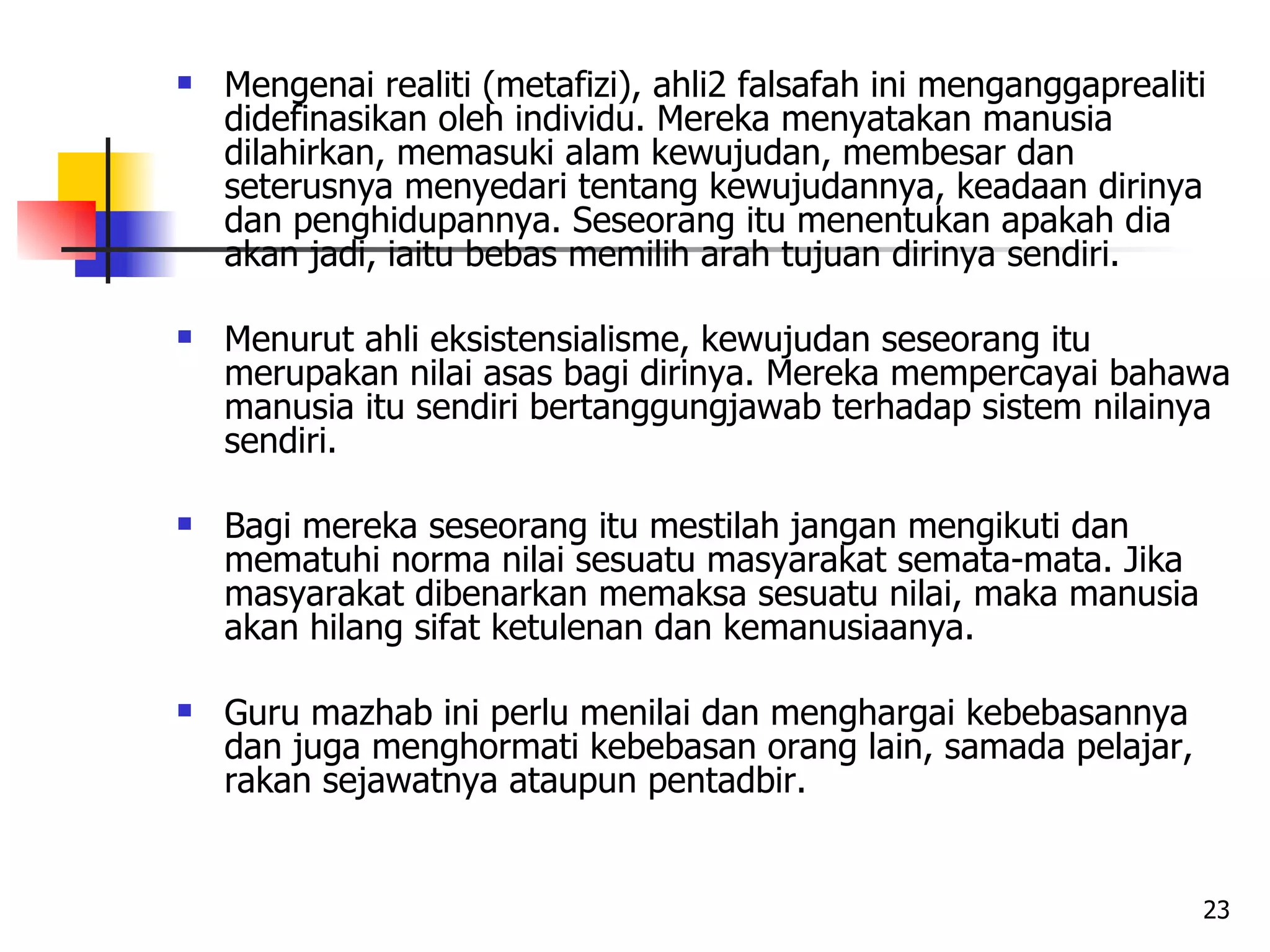 (C) falsafah tradisional & moden | PPT