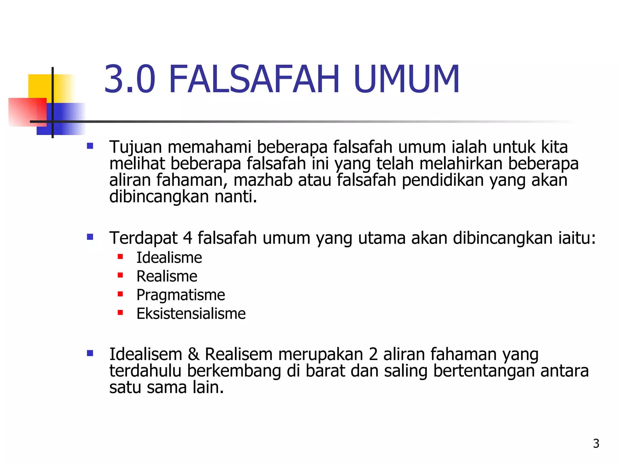 (C) falsafah tradisional & moden | PPT