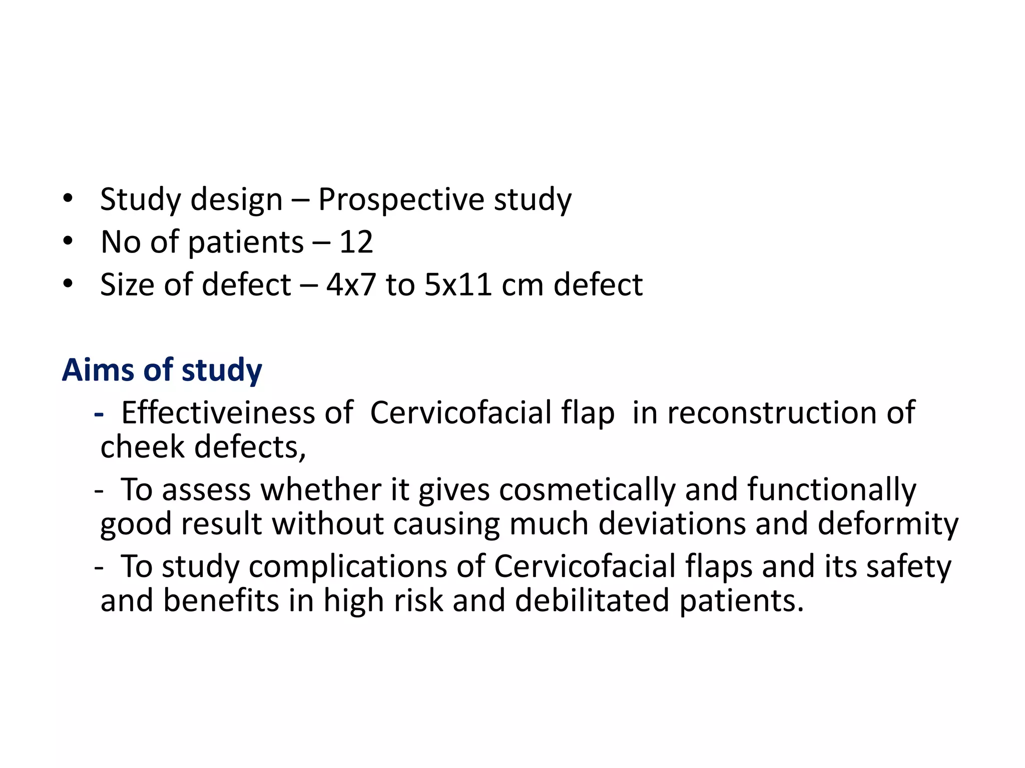 Cervicofacial flap : revisted | PPTX
