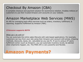 CFAmazon | PPT