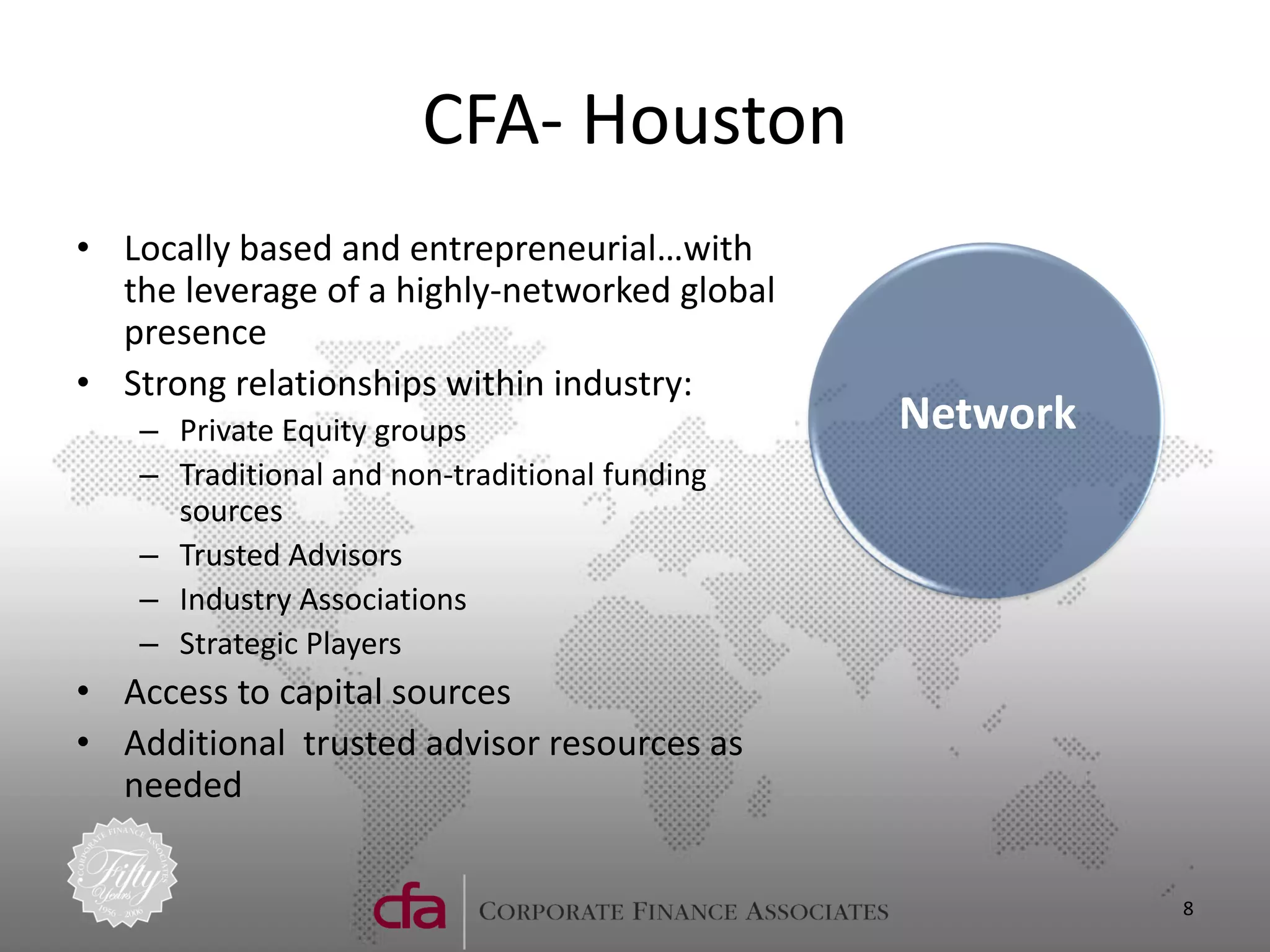 CFA presentation general | PDF | Private Equity | Business Banking ...