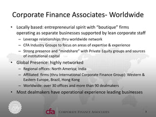 CFA presentation general | PDF
