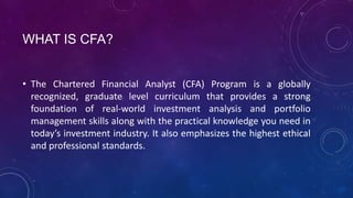 CFA_Information | PPTX