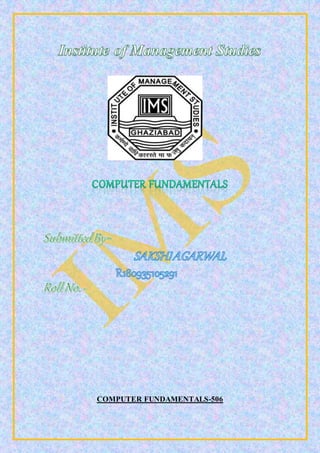 Computer Fundamentals | DOCX
