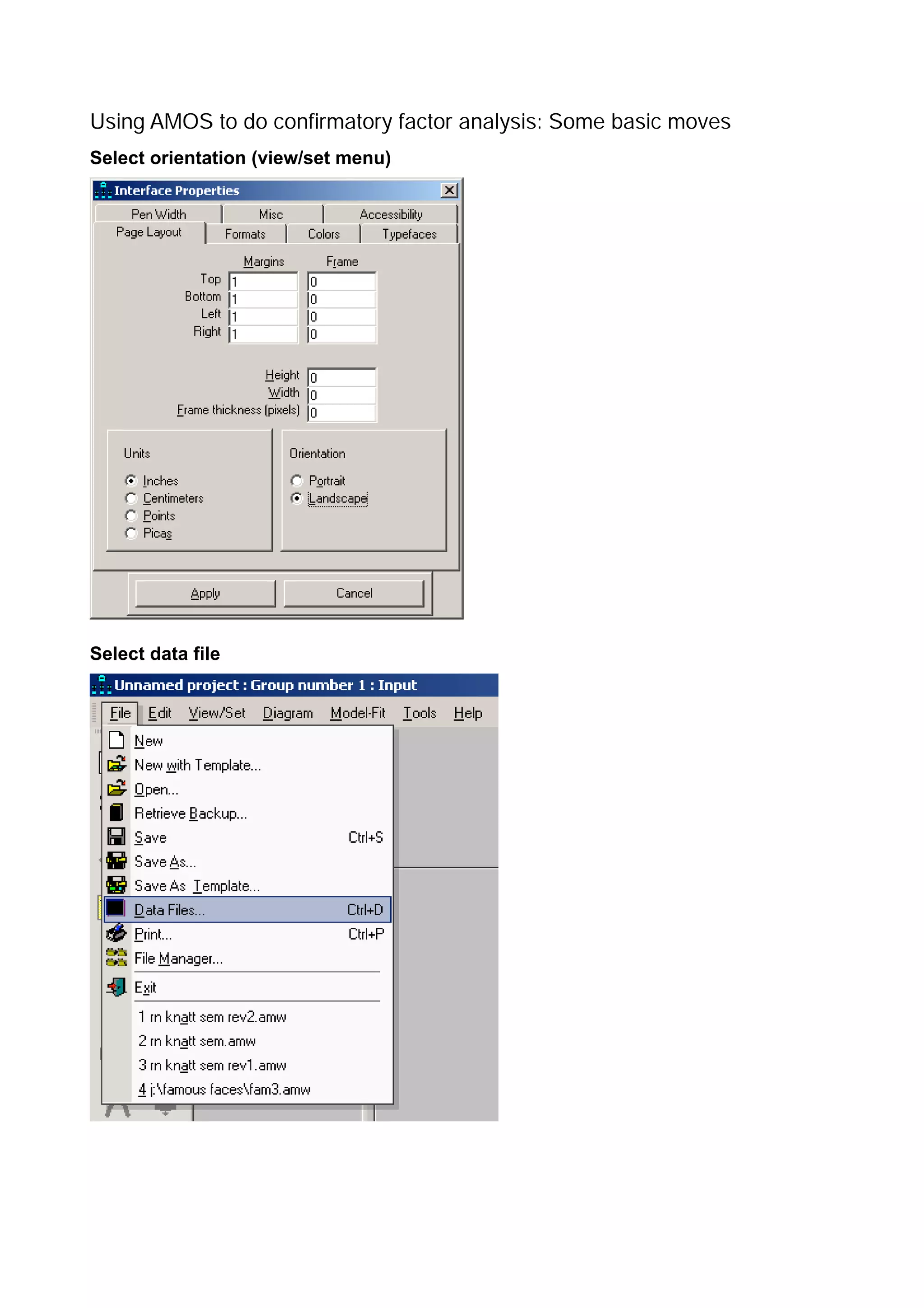 Cfa with amos simple steps | PDF