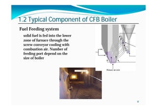 Cfb boiler basic design, operation and maintenance | PDF