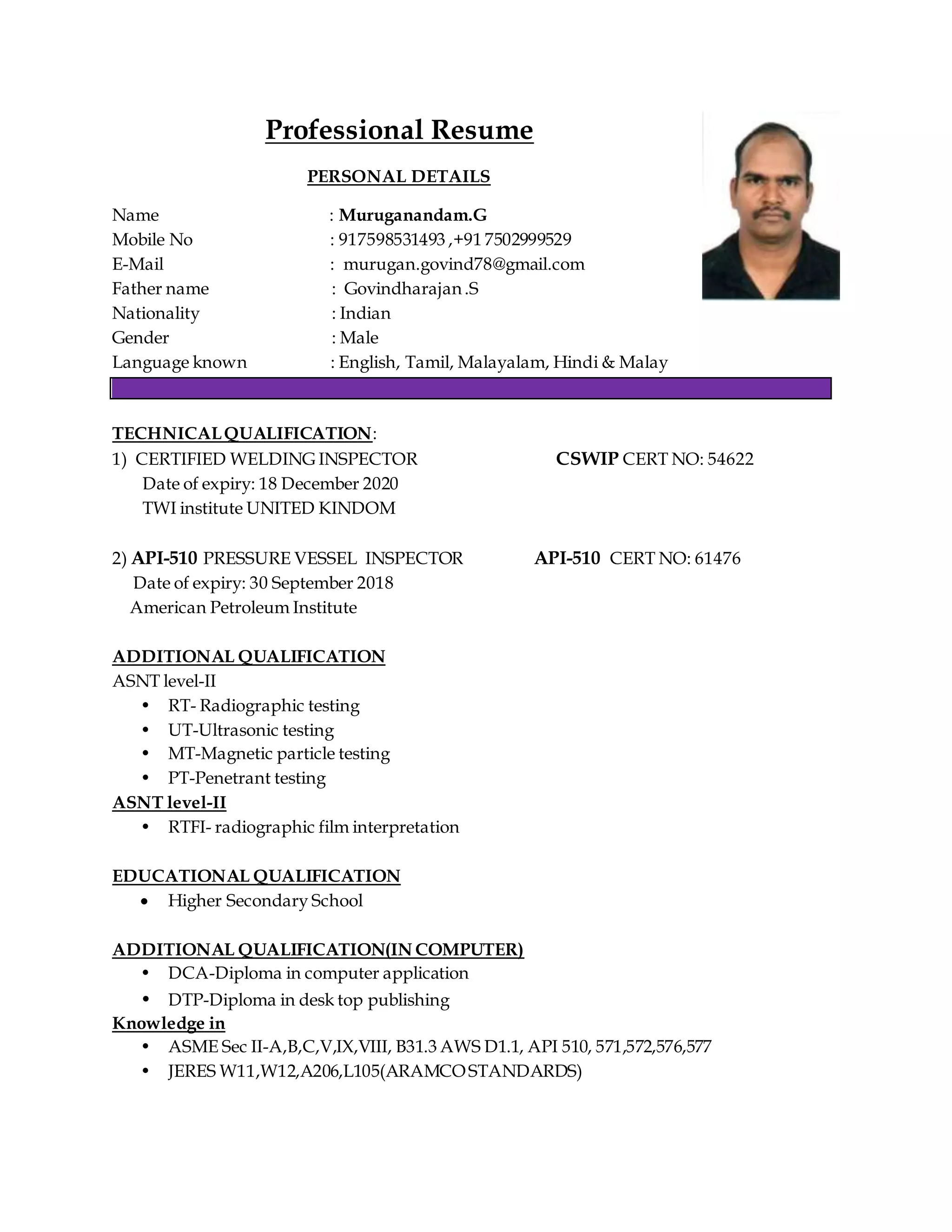 Welding_Inspector_Resume-Muruganandam_(1) (1) | DOCX