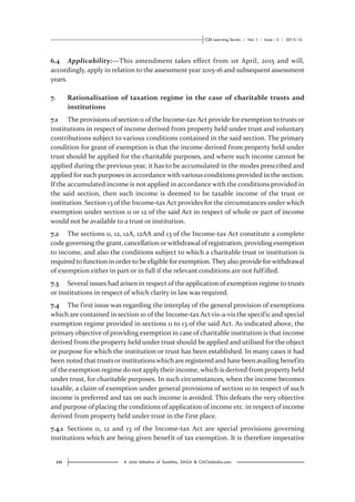 CSR Issue III Overview of Tax Implication of CSR Expenditure | PDF