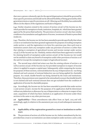 CSR Issue III Overview of Tax Implication of CSR Expenditure | PDF