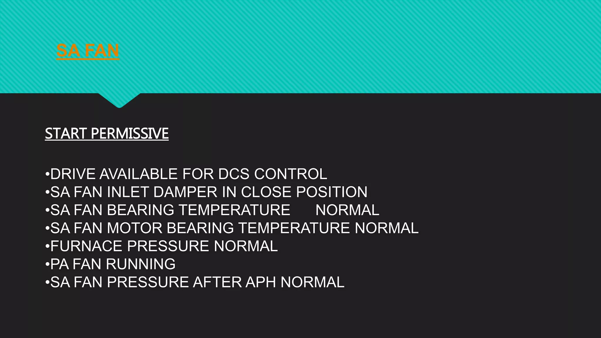Cfbc boiler drive interlock | PPTX