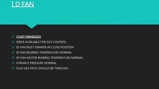 Cfbc boiler drive interlock | PPTX