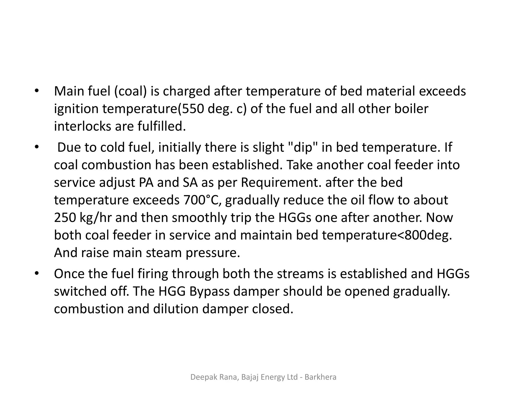 CFBC boiler operation | PPTX