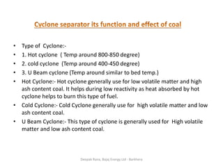 CFBC boiler operation | PPTX