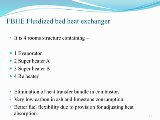 Circulating fluidizing bed combustion Boiler presentation | PPTX