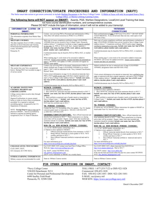 Navy SMART Transcript | PDF