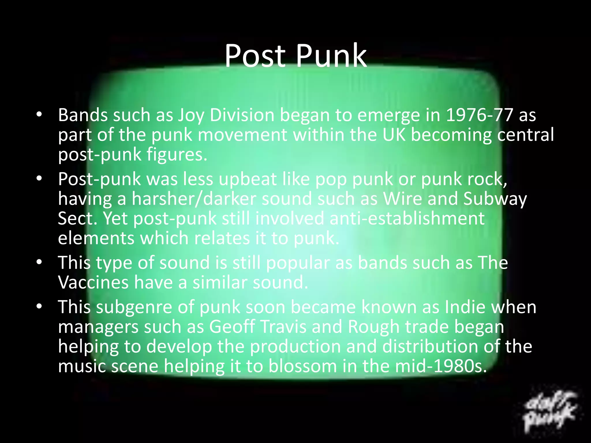 Punk rock presentation | PPTX