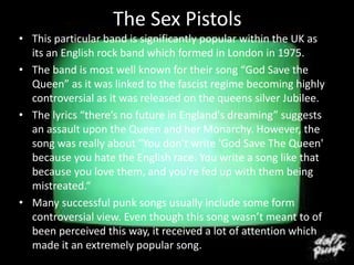 Punk rock presentation | PPTX