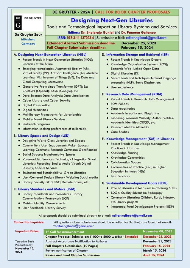 Designing Next-Gen Libraries Tools and Technological Impact on Library ...