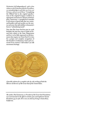 Great Seal Article | PDF