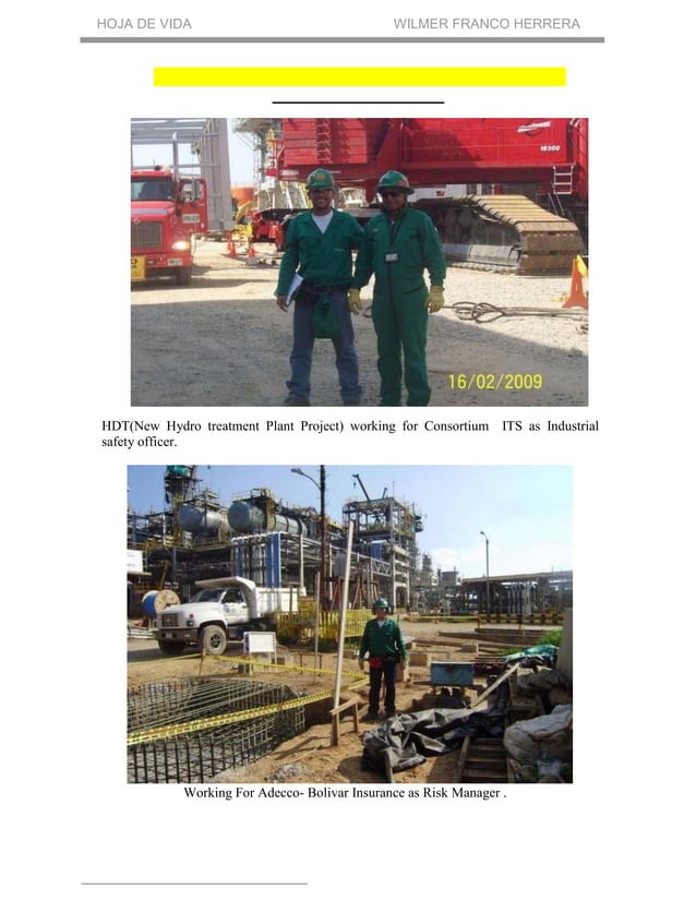 hojadvidaWilmerFSpanoleInglesactualizada | PDF