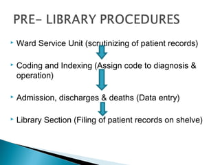 HEALTH INFORMATION LIBRARY | PPT