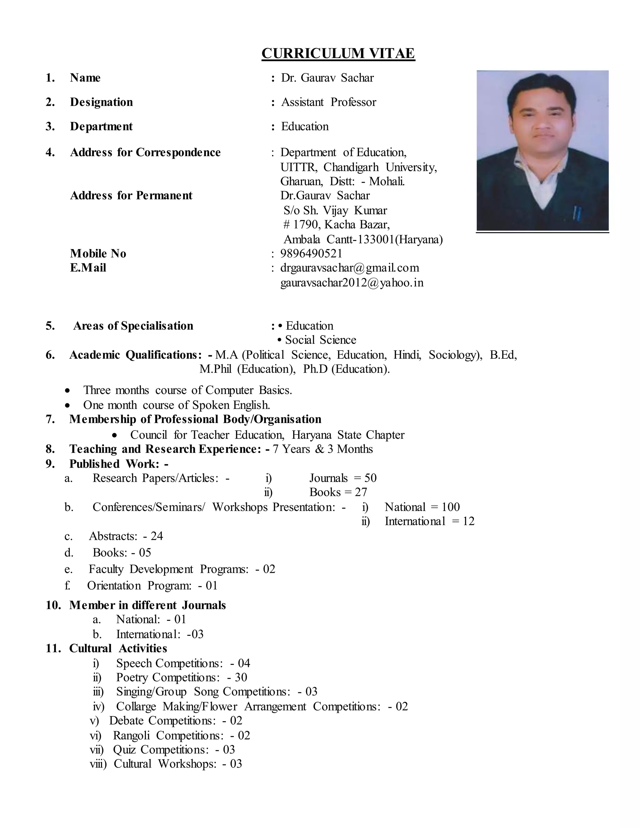 Resume (2) | DOCX | Education