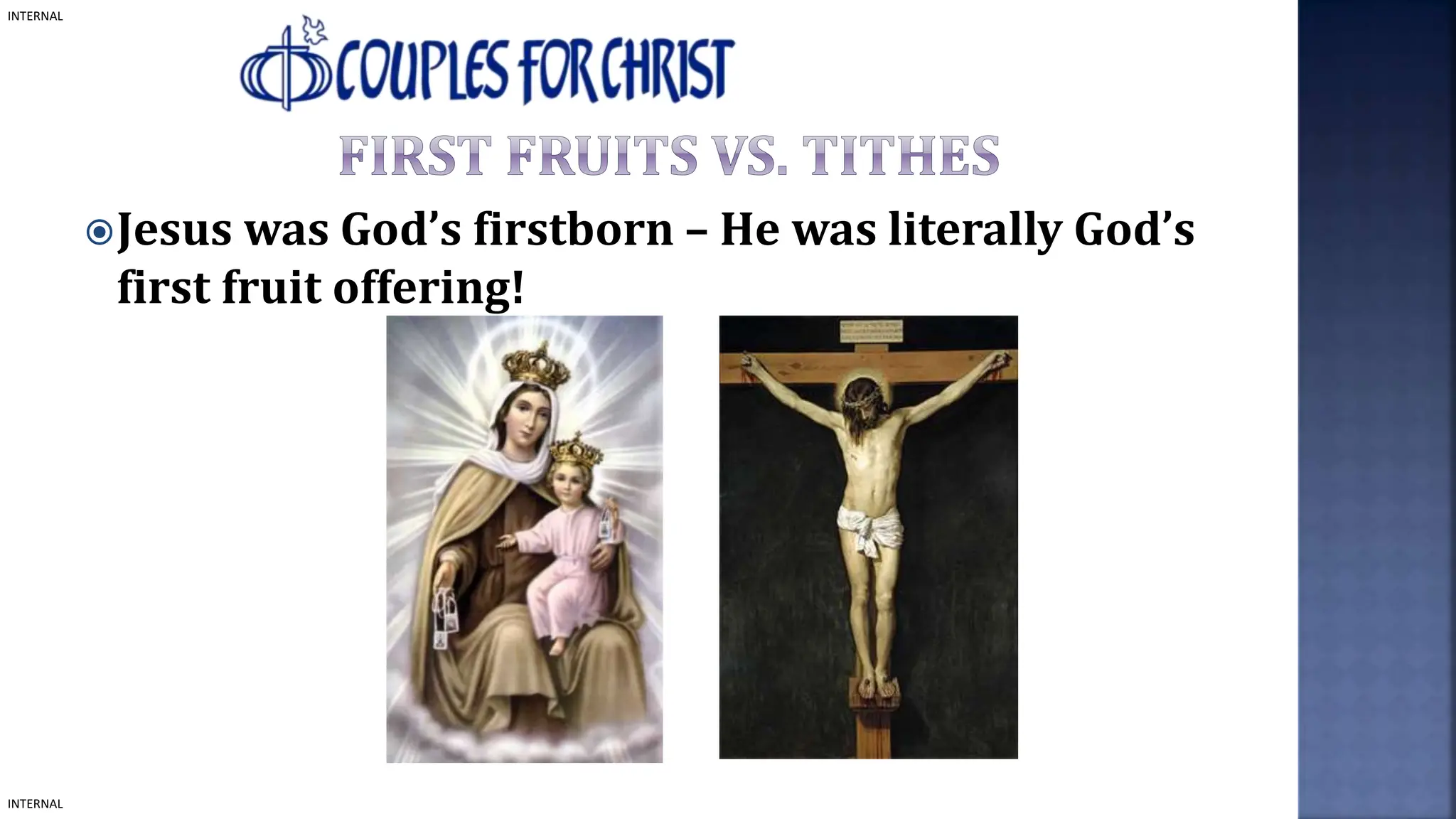 First Fruits Assembly teaching ppt cfc bm | PPTX