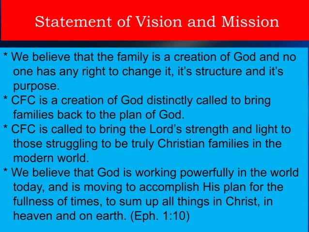 Cfc clp talk 11 | PPTX | Christianity | Religion & Spirituality