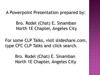Cfc clp talk 2 | PPT