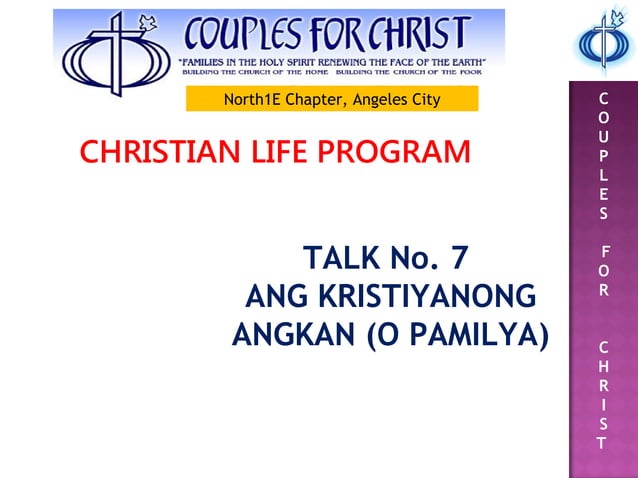 Cfc clp talk 7 | PPT