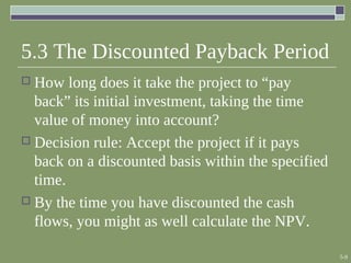 Net Present Value and Other Investment Rules | PDF