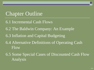 chap006 Making Capital Investment Decisions | PDF