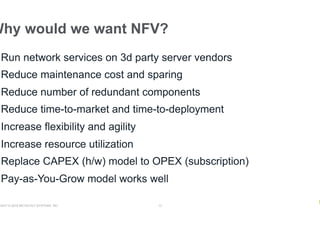 Next Generation DDoS Services – can we do this with NFV? - CF Chui ...