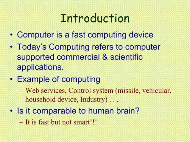 Computer Fundamentals And Intro To C Programming Module I Pdf Data