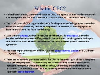 Cfc pollution & politics | PPT