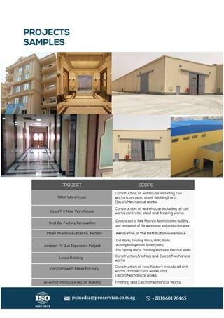 Architecture, Civil, and Structure Construction Contracting. | PDF