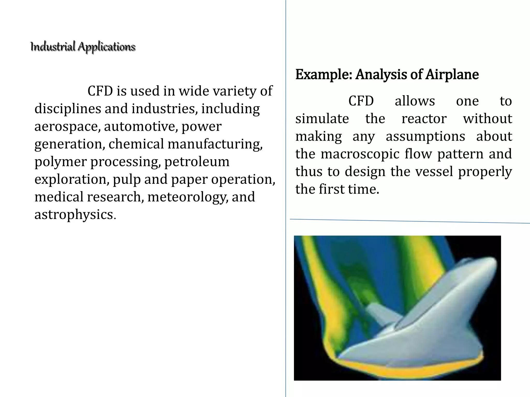 Computational Fluid Dynamics Pptx 3 D Graphics Computer Software And Applications