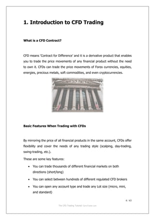 CFD Trading Tutorial -Trading the Global Financial Markets | PDF