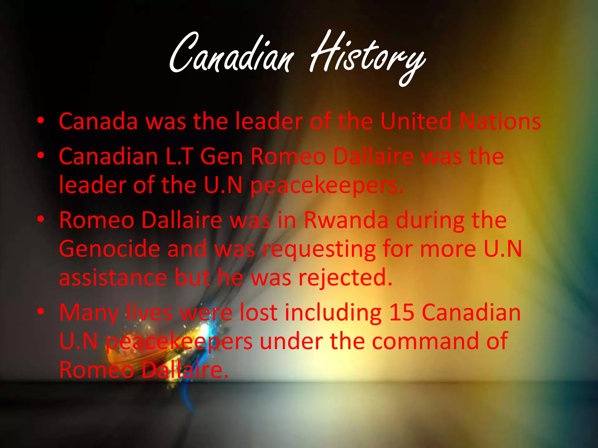 Rwanda Genocide | PPTX