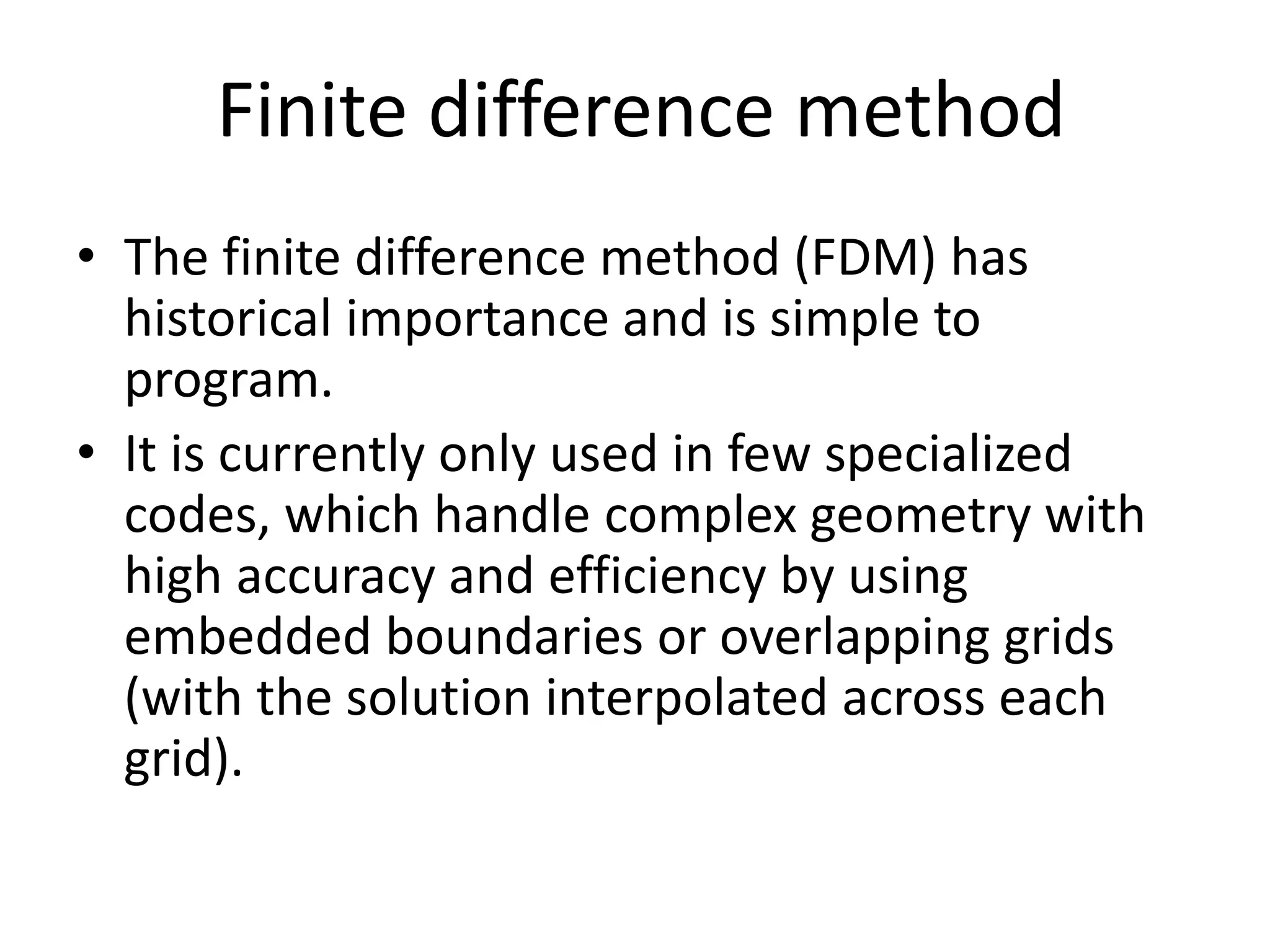 Computational Fluid Dynamics (CFD) | PPTX