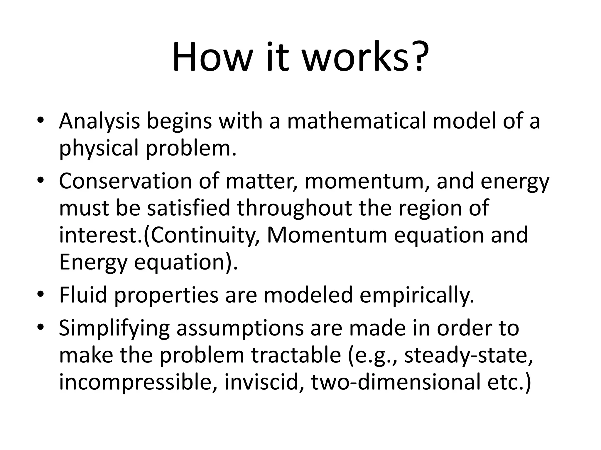 Computational Fluid Dynamics Cfd Ppt 