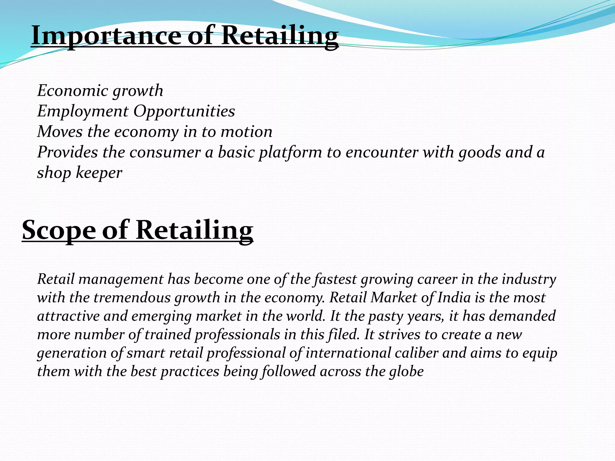 retail and logistics new | PPTX