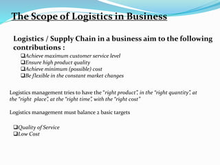 retail and logistics new | PPTX