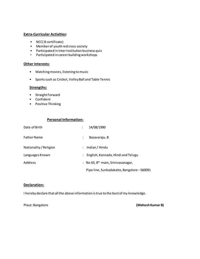 Resume_Mahesha | DOCX