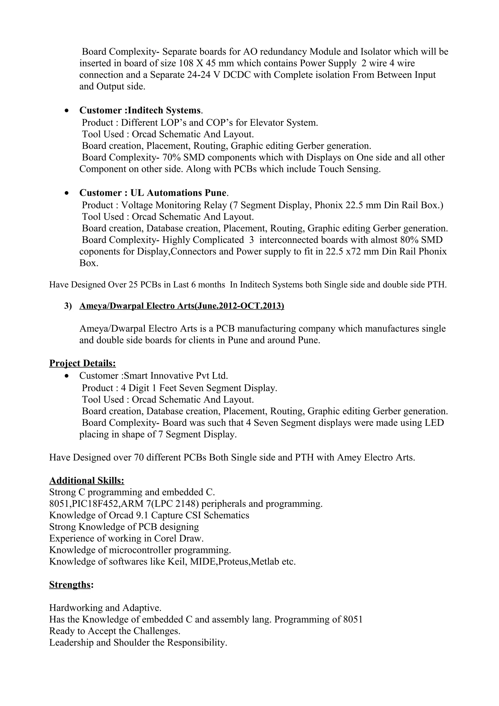 Resume _sudheer gochade1 | DOC | Computing | Technology & Computing