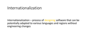 Introduction to Internationalization | PPTX